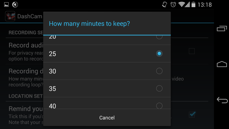 DashCam Your Android Phone As A Dashboard Camera For Free